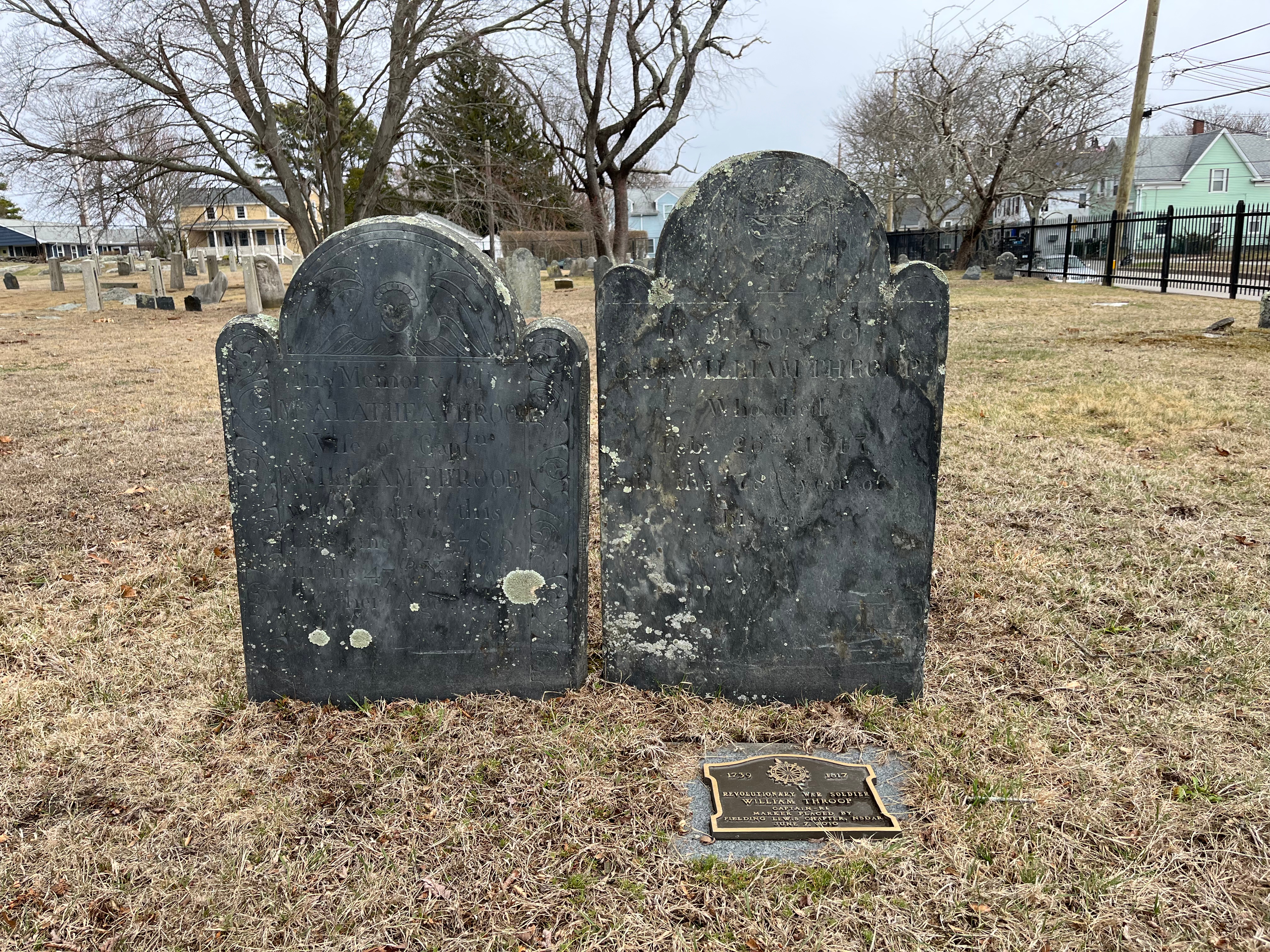 William Throope et al – Rev War Bristol